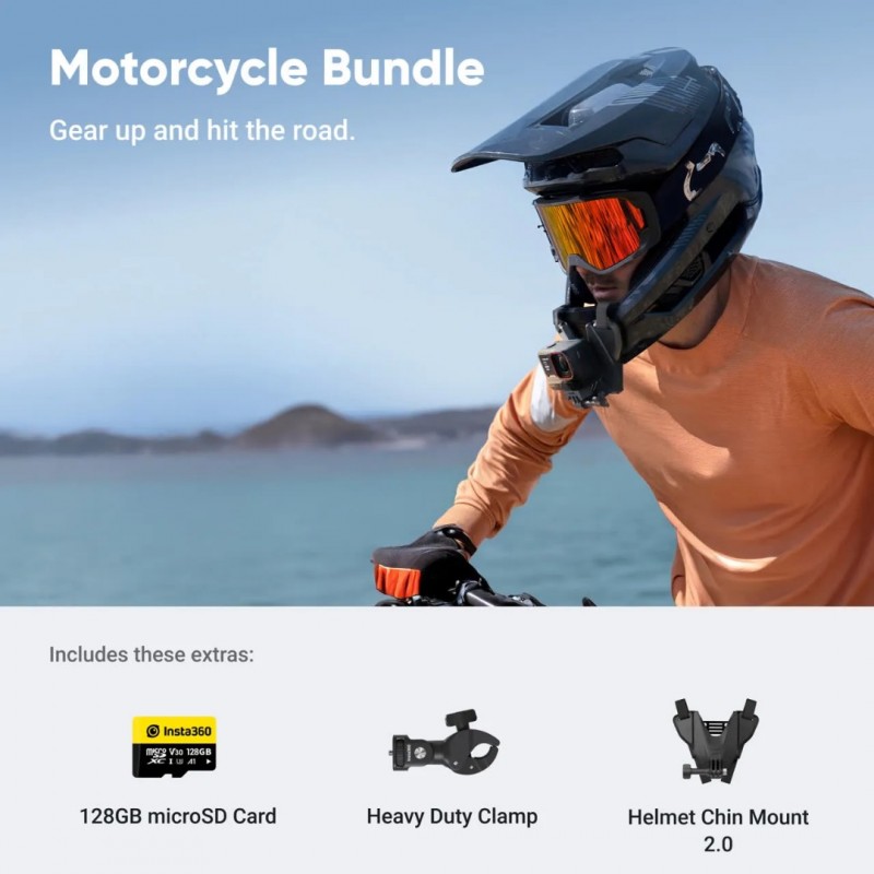 INSTA360 ACE PRO 2 MOTORCYCLE BUNDLE